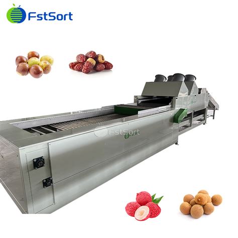 Date Sorting And Grading Systems Jujube Grading Line Date Cleaning Grader Fstsort Fruit