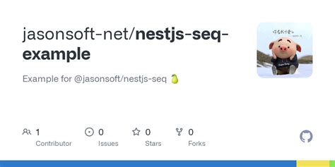 Github Jasonsoft Netnestjs Seq Example Example For Jasonsoftnestjs Seq 🍐