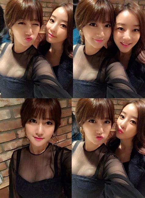 레인보우 오승아 고우리와 깜찍한 셀카 의외 볼륨감 눈길