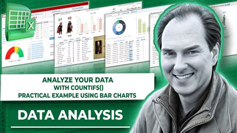 Excel Data Analysis With Countifs Practical Example With A Bar Chart Youtube