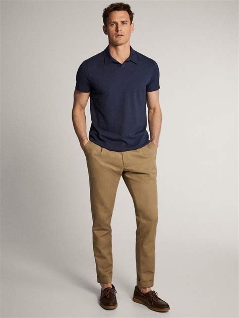 Pin By Arturo Galicia On Atuendo Casual Polo Shirt Outfits Mens
