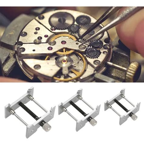 Juego De 3 Soportes Metálicos Para Relojes Con Base Fija Par Cuotas