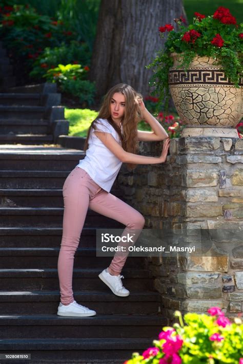 A Photo Of A Very Charming Model Of Shooting For The Fashion Magazine