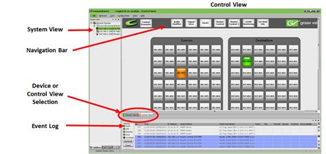 Commandcenter Main Application Views