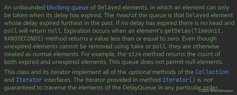 【java】简述delayqueue的原理与使用 Csdn博客
