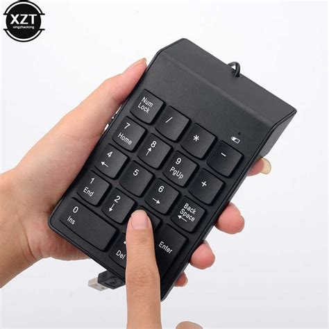 Universal Numeric Keys Keypad USB Wire Mini Number Keyboard Keycap For Laptop Desktop PC