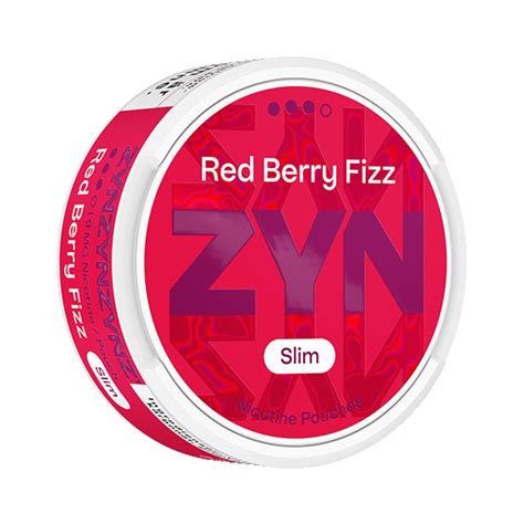 Köp Zyn Red Berry Fizz Slim S3 Från 14 90kr St