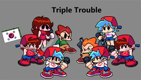 Fnfexe Vs Fnf Triple Trouble Fandom