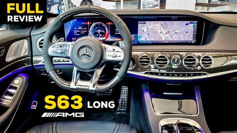 2020 Mercedes Amg S63 Long 270000 Full Review Interior First Class