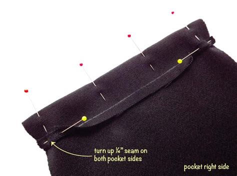 How To Sew A Patch Pocket Inseam Studios
