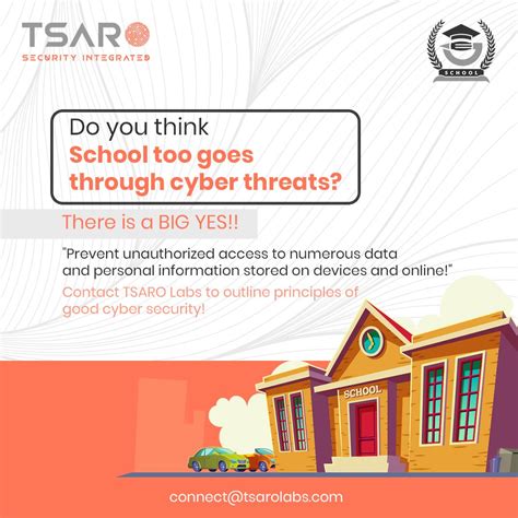 Tsarolabs On Linkedin Cyberattacks Cybercrime Schoolsafety School Safeyourschool Data…