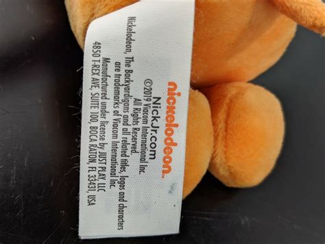 Backyardigans Tyrone Plush 8 Stuffed Animal Ages 3 Nick Jr New 1393