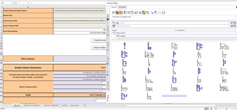 See Automatic Diagram Generation Electrical Project Generation