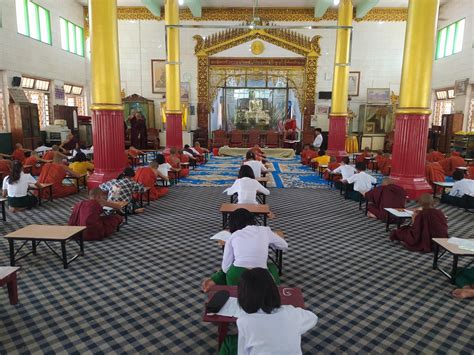 မဟာအောင်မြေမြို့နယ်ရှိ မြတောင်ကျောင်းတိုက်တွင် ၃၉ ကြိမ်မြောက် ဗုဒ္ဓဘာသာယဉ်ကျေးမှုစာမေးပွဲကျင