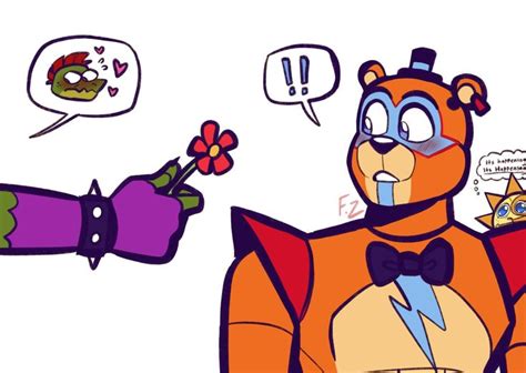 Fnaf Security Breach Freddy X Monty Yaoi 2🐻🐊💕 Fnaf Funny Fnaf Fnaf