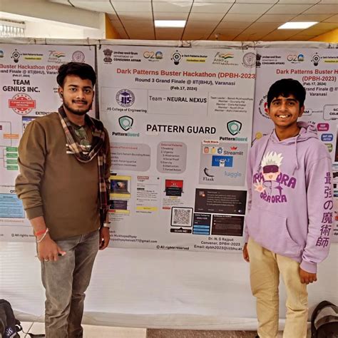 Attended Round 3 Of Dark Pattern Busters Hackathon 2023 At Indian Institute Of Technology