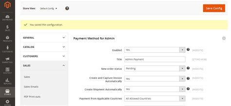Magento 2 Admin Payment Method By Duytrinhit Codecanyon