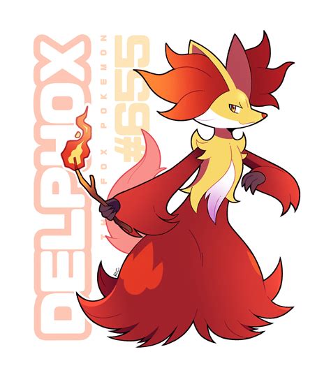 Delphox Pokemon Drawn By Artsy Rc Danbooru