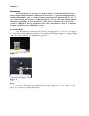 Caffeine Extraction Lab Report Docx Robinett 1 Introduction In This Experiment The Purpose Is