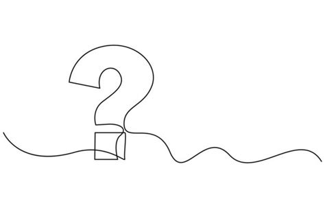 One Line Question Vector Art Icons And Graphics For Free Download