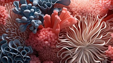 Premium Photo Sea Coral Pattern