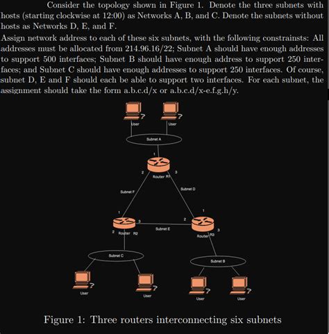 Solved Consider The Topology Shown In Figure 1 Denote The