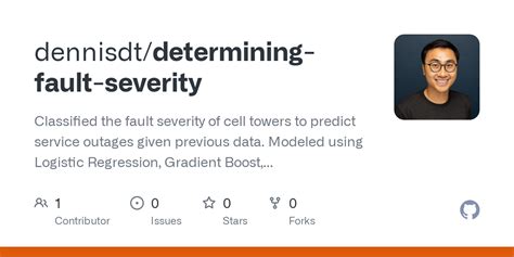 Github Dennisdt Determining Fault Severity Classified The Fault Severity Of Cell Towers To
