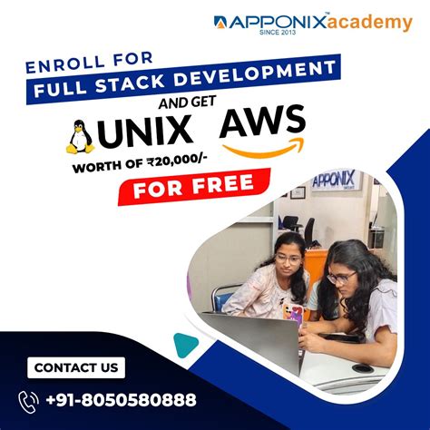 Apponix Technologies On Linkedin Fullstack Unix Aws Apponixacademy