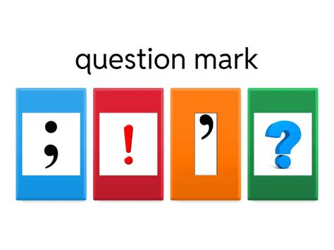Punctuation Marks Quiz