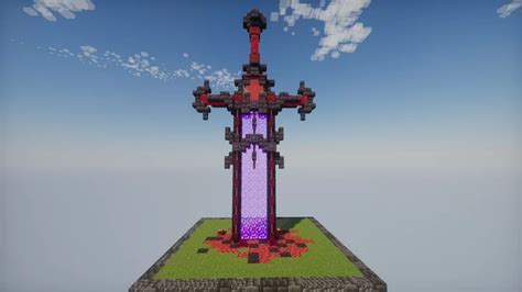 Nether Portal In Sword 118 Minecraft Map