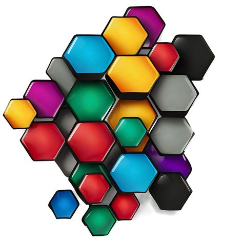 Download Abstract Hexagon Pattern Png Onb