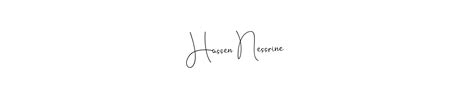 86 Hassen Nessrine Name Signature Style Ideas Good Esignature