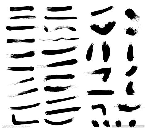 笔刷设计图 绘画书法 文化艺术 设计图库 昵图网