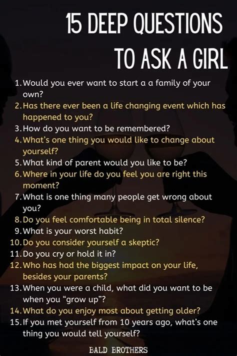 93 Questions To Ask A Girl You Like That Arent Boring
