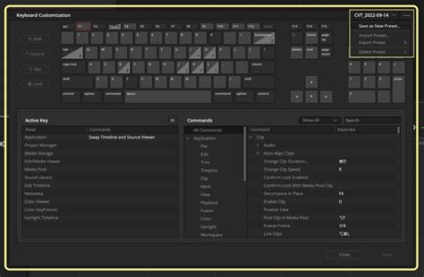davinci resolve keyboard shorcuts — creative video tips