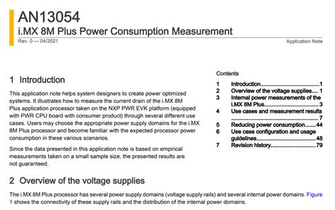 Power Optimisation In Imx8mp Nxp Community