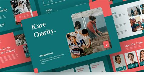 Icare Charity Powerpoint Incl Charity And Help Envato Elements