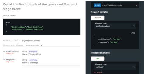 Workflow Api Overview And Documentation Cflow