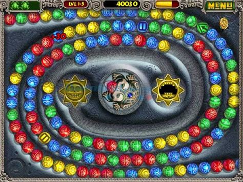 Instructions For Playing The Classic Zuma Deluxe Marble Shooter