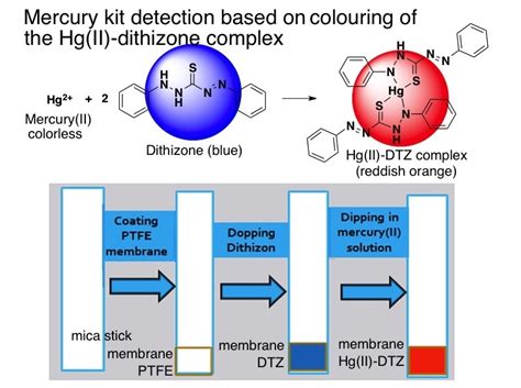 Simple And Rapid Device For Mercury Detection Based On The Formation Of Mercury Ii Dithizonate