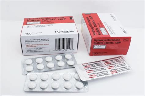 Hydroxychloroquine Sulfate Tablets 200mg Manufactuer Supplier Vapi