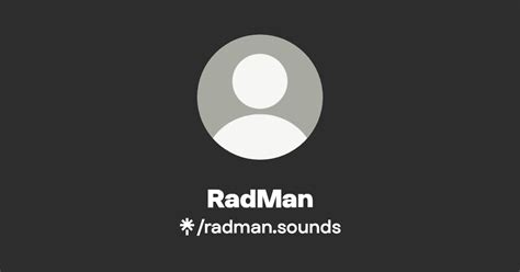 Radman Instagram Linktree