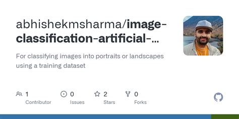 Github Abhishekmsharma Image Classification Artificial Intelligence For Classifying Images