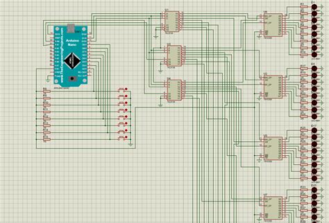 Using Shift Register With Demultiplexer To Create 8x8 Chart