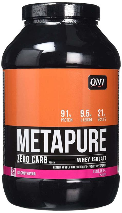 QNT METAPURE ZERO CARB 908g - red candy - Nutrition Gym and Fitness ...