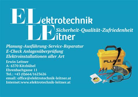 Kontakt Erwin Leitner Elektrotechnik