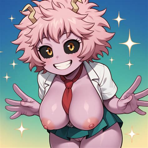 Rule 34 1girls Ai Generated Boku No Hero Academia Cute Exposed