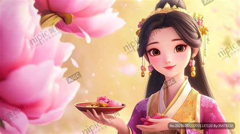 Ai创作图西施步步米 小乔像 偏写实画风 西施插画 宫廷御医 花神令 3d古风 立绘插画 古风ip形象 桃花花神戈小娥 古代人物还原 丽姬故事 唯美宫女 相思妃 小乔 昵图网