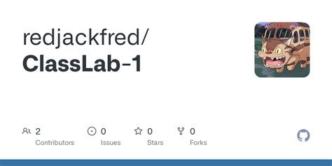 Github Redjackfredclasslab 1
