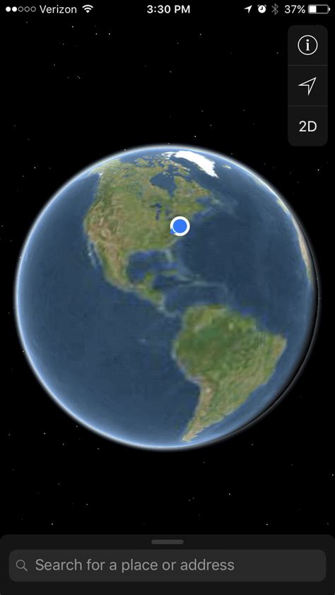 help replicating 3d earth map view iosprogramming